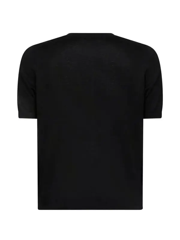 Tagliatore Short-sleeved T-shirt - Black