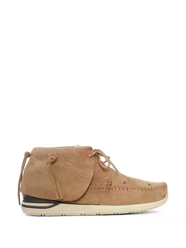 Visvim Fbt Lhamo-folk Desert Boots - Neutrals