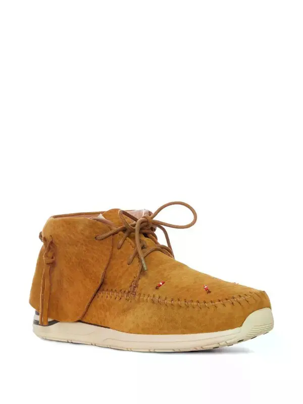 Visvim Fbt Lhamo-folk Desert Boots - Neutrals