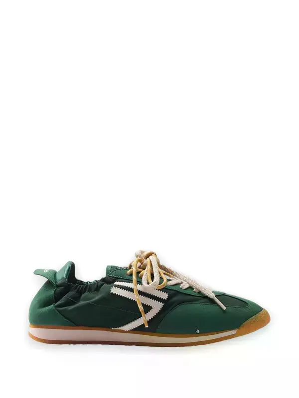 PURAAI Football Logo-patch Sneakers - Green