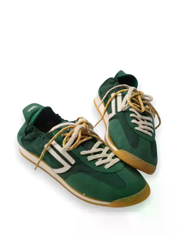 PURAAI Football Logo-patch Sneakers - Green