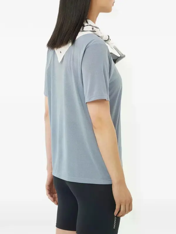 SALOMON Logo-print T-shirt - Blue
