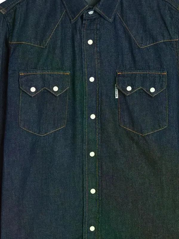 BLUE BLUE Western-yoke Denim Shirt