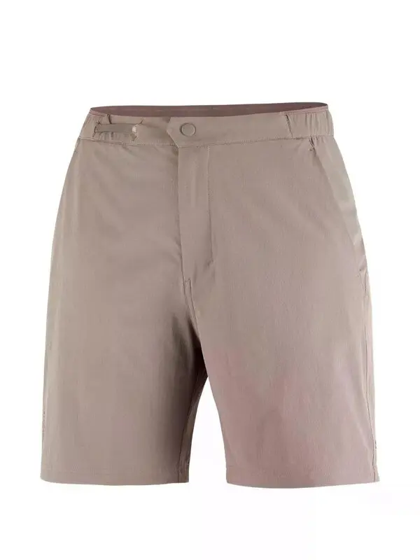 SALOMON Wayfarer 2.0 Logo-print Elasticated Shorts - Neutrals
