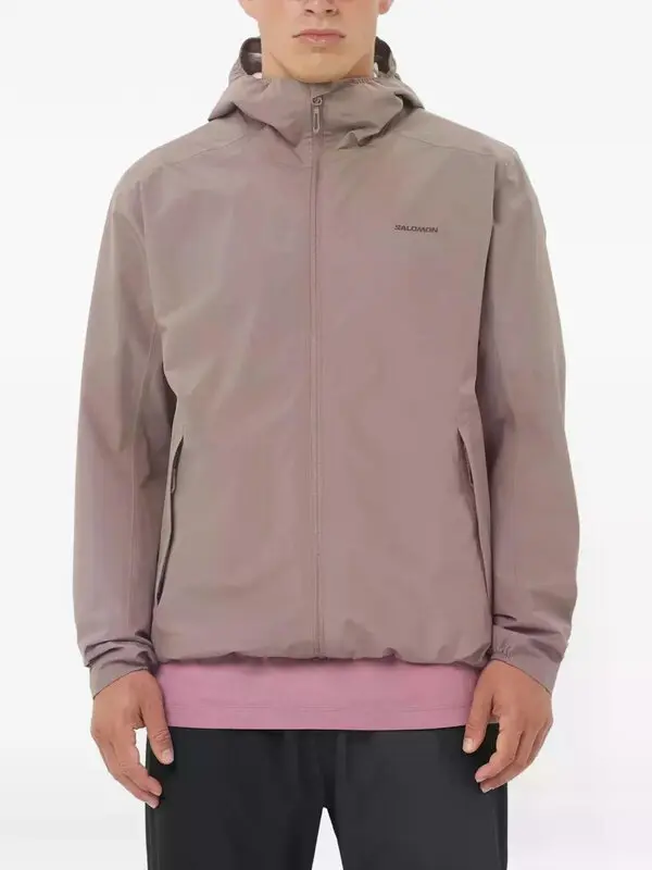 SALOMON Outscape 2l Logo-print Hooded Jacket