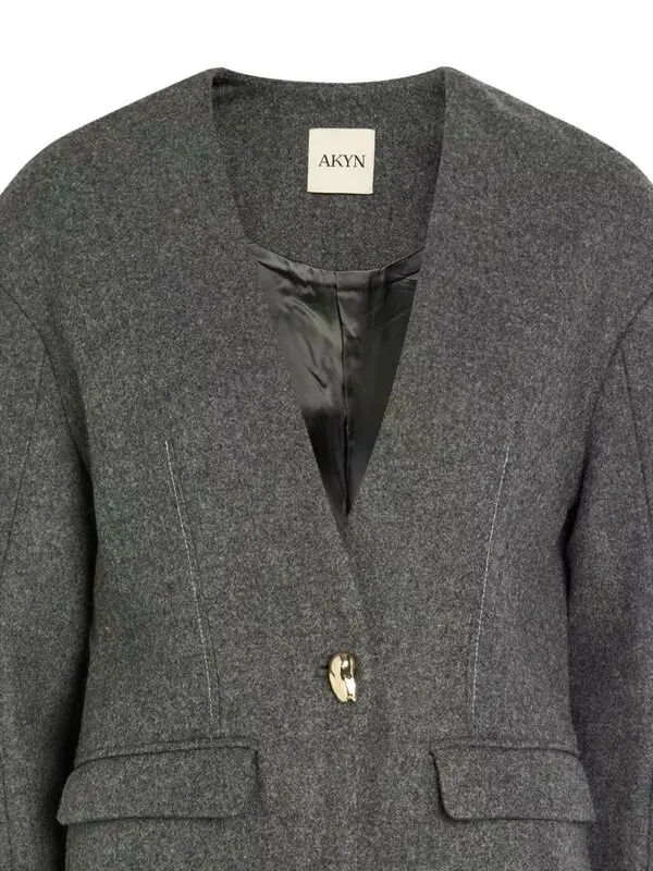 AKYN Pleated-sleeve Jacket