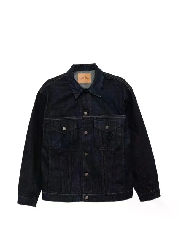 BLUE BLUE Contrast Stitch Denim Jacket