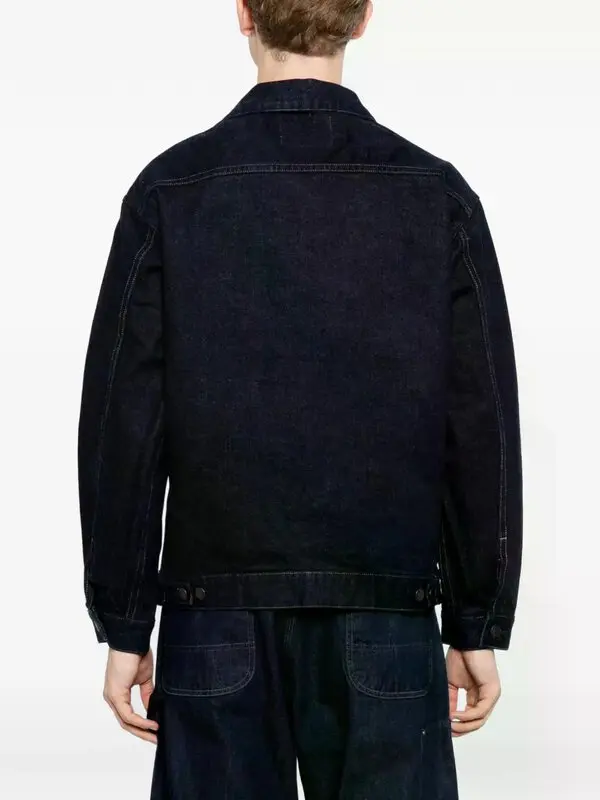 BLUE BLUE Contrast Stitch Denim Jacket