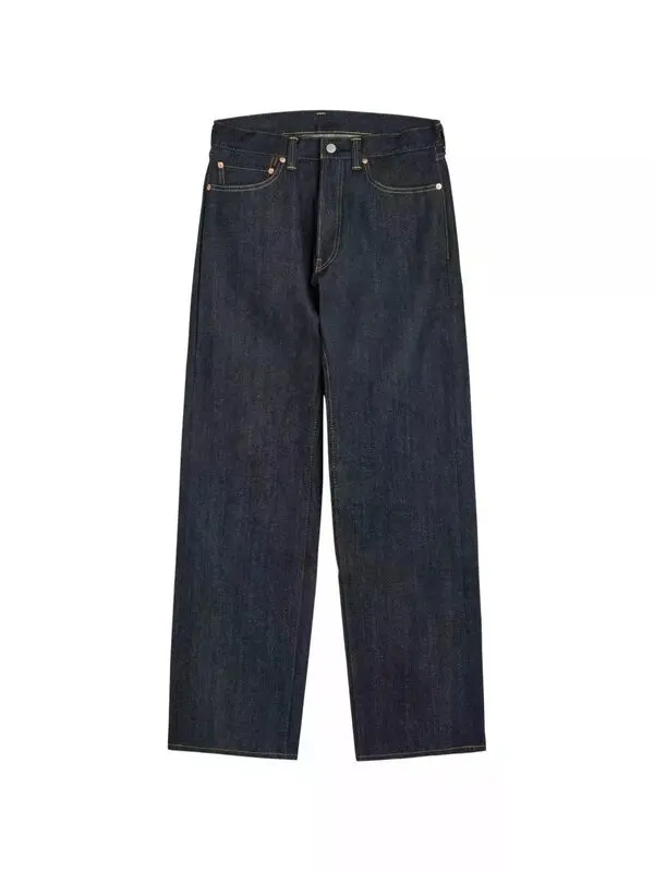 BLUE BLUE Contrast-stitch Jeans