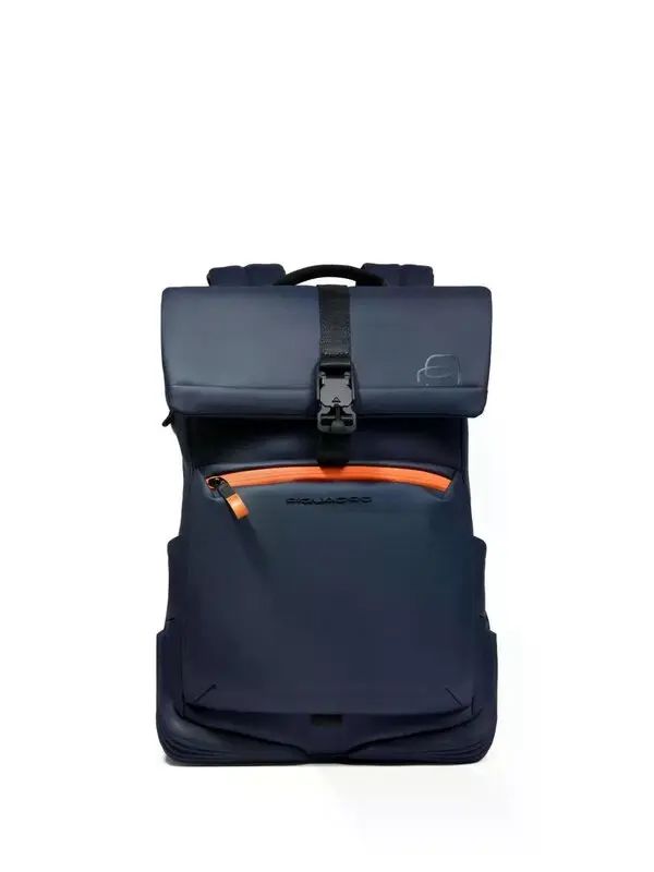 PIQUADRO Water-resistant 14-in Laptop Backpack - Blue
