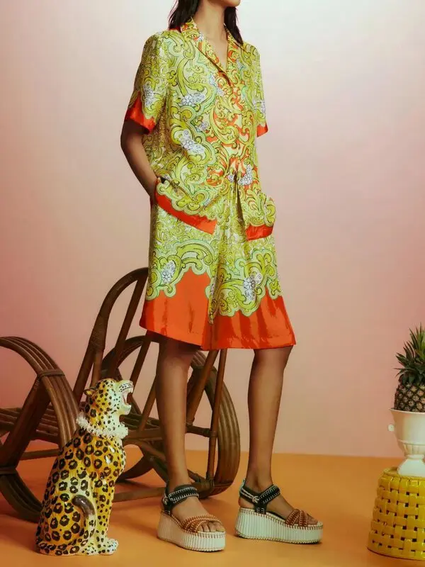 ALEMAIS Sierra Silk Shorts