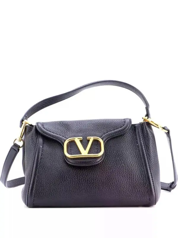 Valentino Garavani Alltime Top Handle Small Satchel - Black