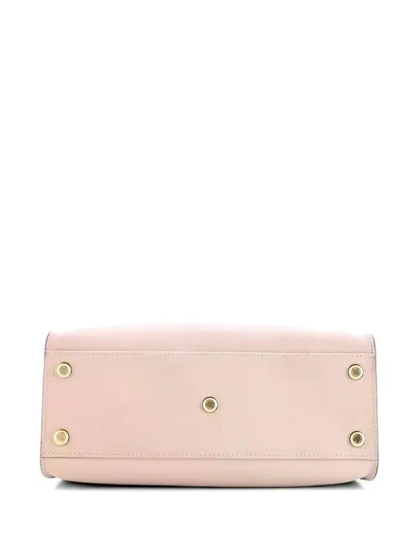 LOUIS VUITTON On My Side Monogram Tuffetage Leather Mm Tote Bag - Neutrals