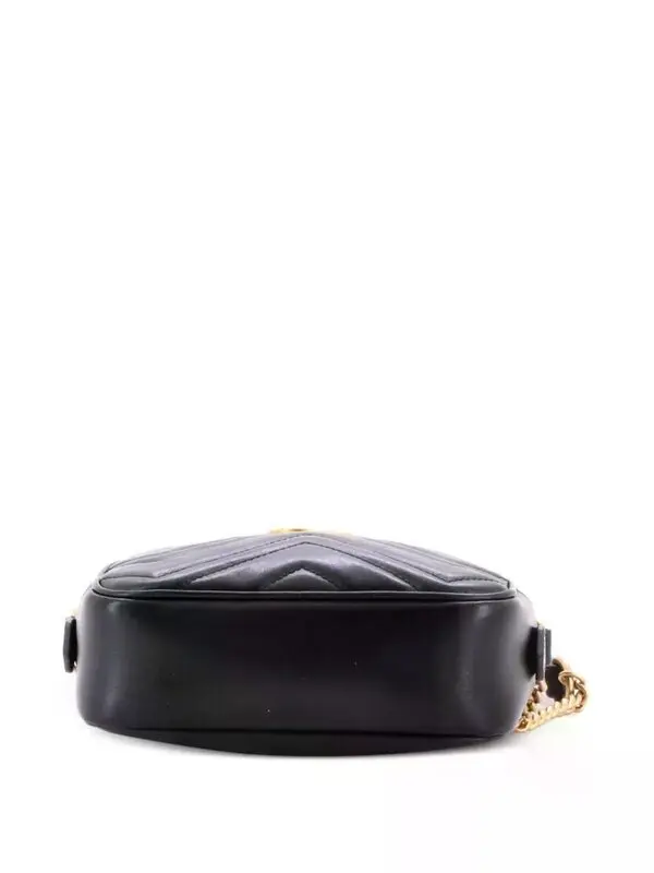 Gucci Gg Marmont Mini Crossbody Bag - Black