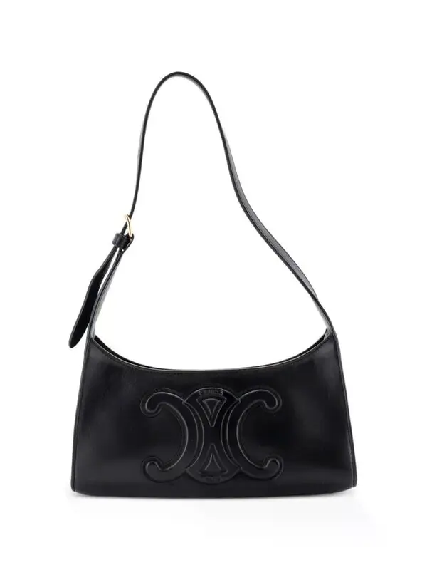 Celine Cuir Triomphe Leather Shoulder Bag