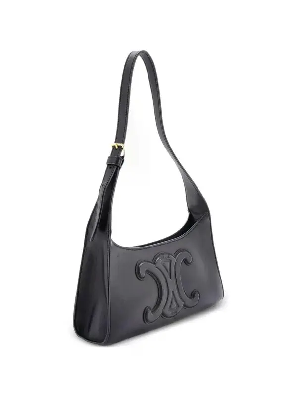 Celine Cuir Triomphe Leather Shoulder Bag