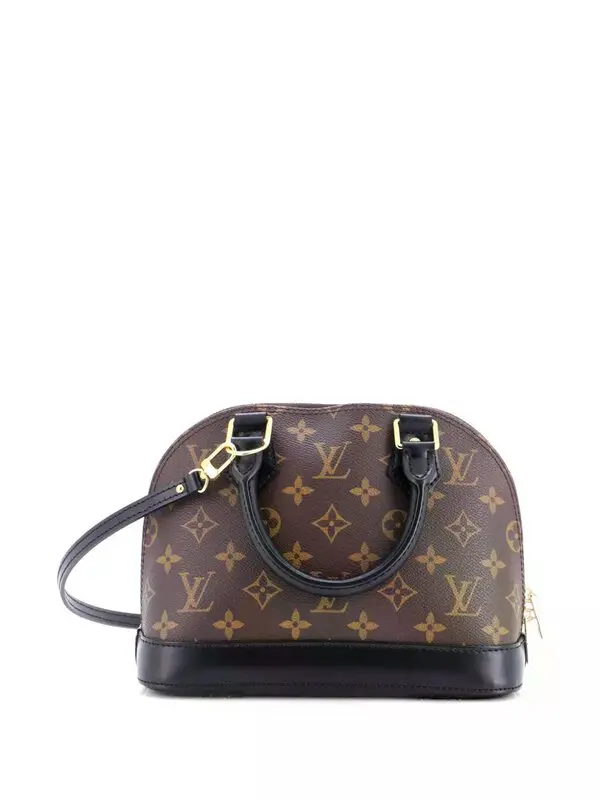 LOUIS VUITTON Alma Handbag My World Tour Monogram Canvas Bb