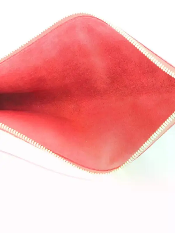 LOUIS VUITTON Pochette Accessoires Epi Leather Clutch Bag - Red