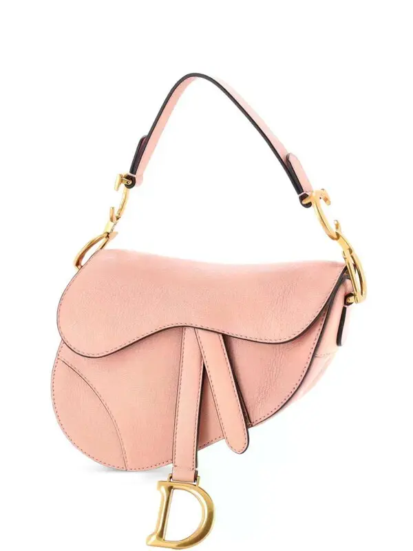 Dior Saddle Mini Shoulder Bag Leather - Pink