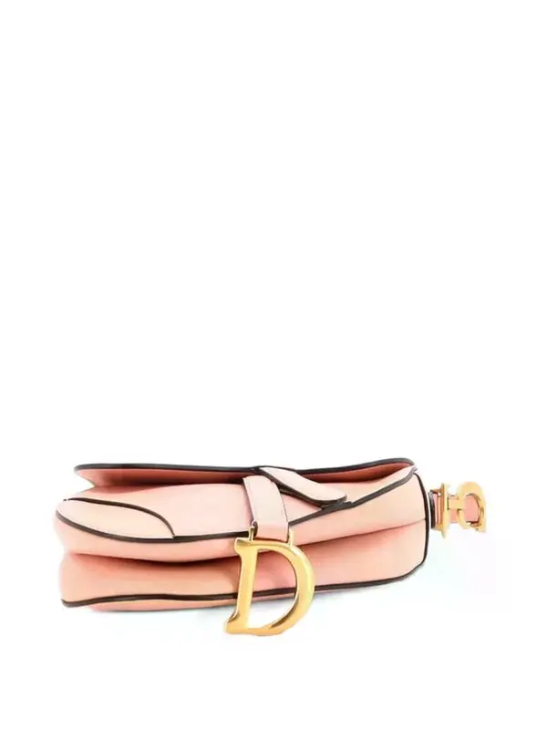 Dior Saddle Mini Shoulder Bag Leather - Pink