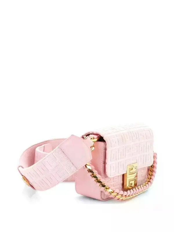 Givenchy 4g Woven Chain Top Handle Small Shoulder Bag