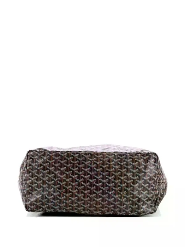 Goyard Saint Louis Coated Canvas Gm Tote Bag - Brown