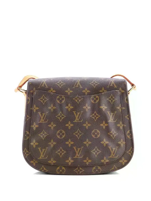 LOUIS VUITTON Saint Cloud Handbag Monogram Canvas Gm - Brown