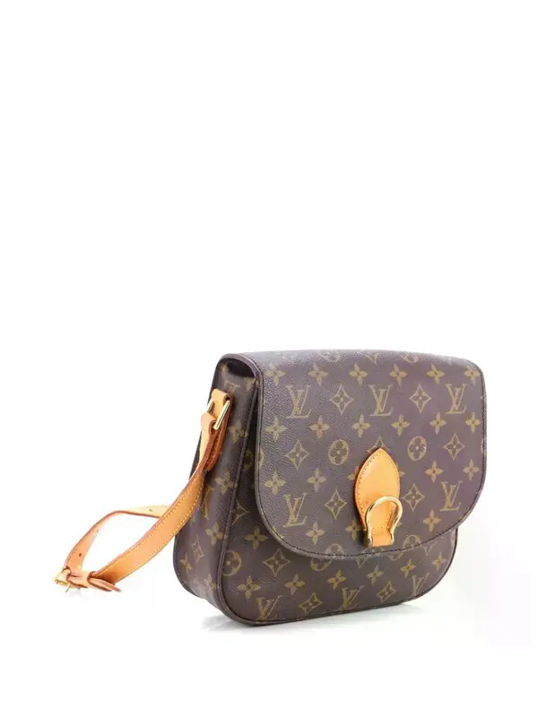 LOUIS VUITTON Saint Cloud Handbag Monogram Canvas Gm - Brown