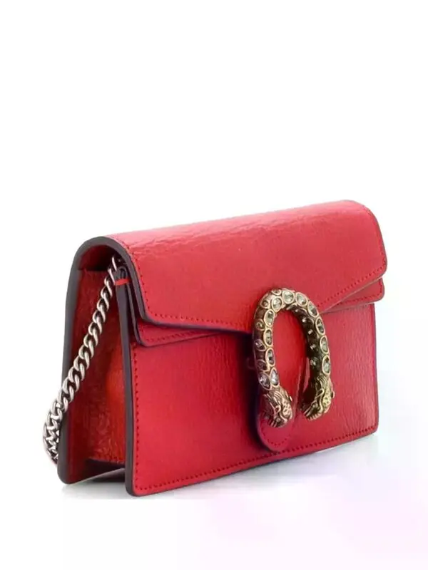 Gucci Dionysus Super Mini Clutch Bag - Red