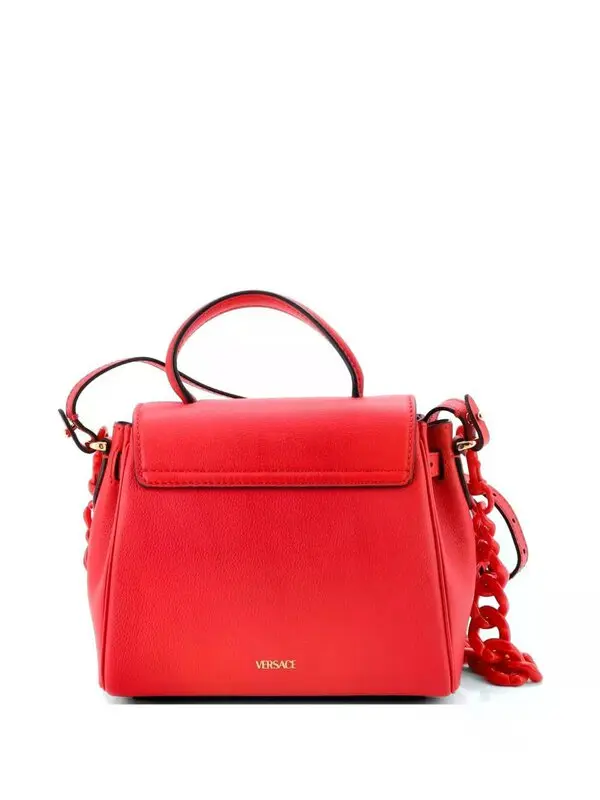 Versace La Medusa Small Satchel - Red