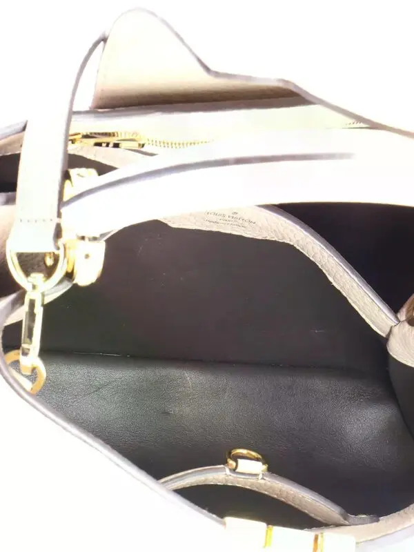 LOUIS VUITTON Capucines Pm Satchel - Grey