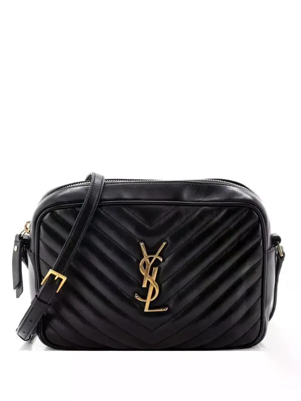 Saint Laurent Lou Camera Bag Matelasse Chevron Leather Small