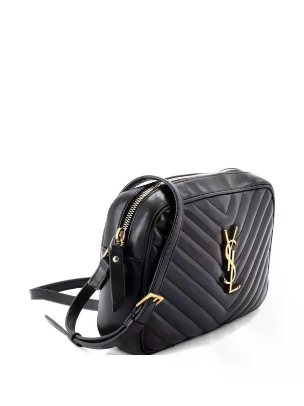 Saint Laurent Lou Camera Bag Matelasse Chevron Leather Small