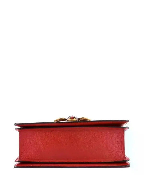 Gucci Queen Margaret Gg Coated Canvas Satchel - Brown