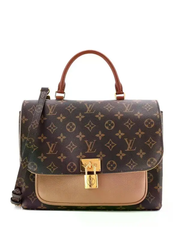 LOUIS VUITTON Marignan Handbag Monogram Canvas - Brown