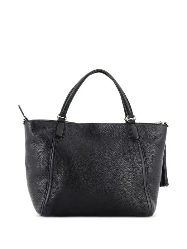 Gucci Soho Convertible Top Handle Bag - Black