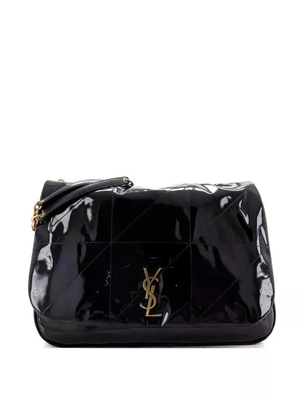 Saint Laurent Jamie 4.3 Quilted Patent Large Shoulder Bag