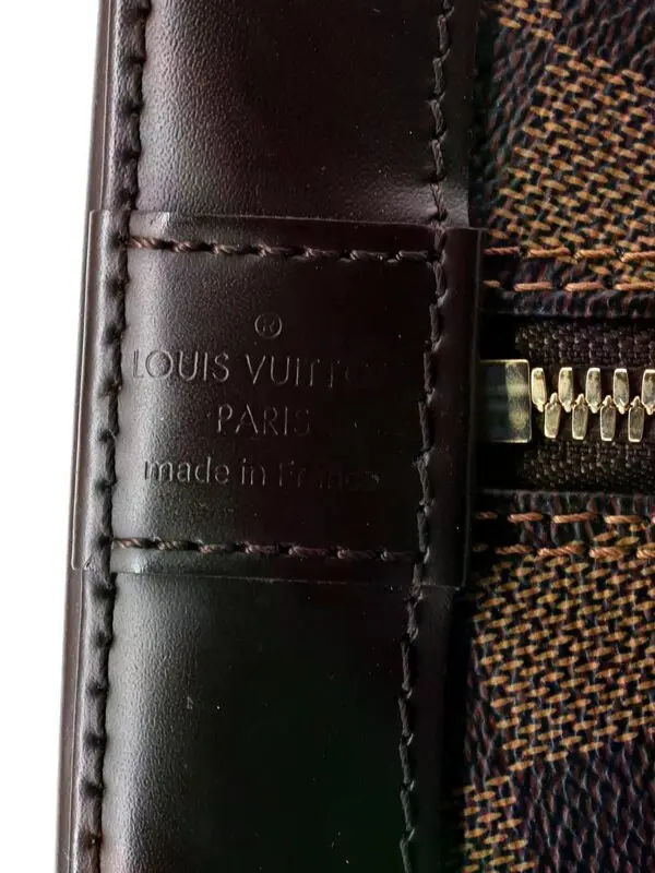LOUIS VUITTON Alma Handbag Damier Pm Satchel - Brown