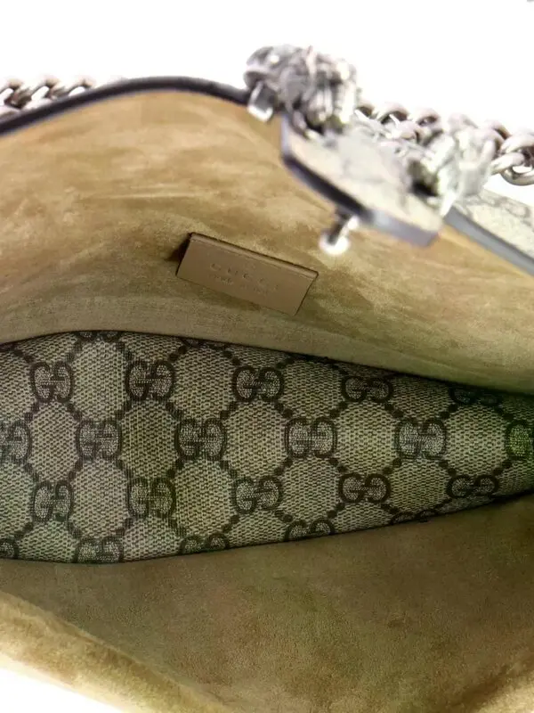 Gucci Dionysus Gg Coated Canvas Small Shoulder Bag - Brown