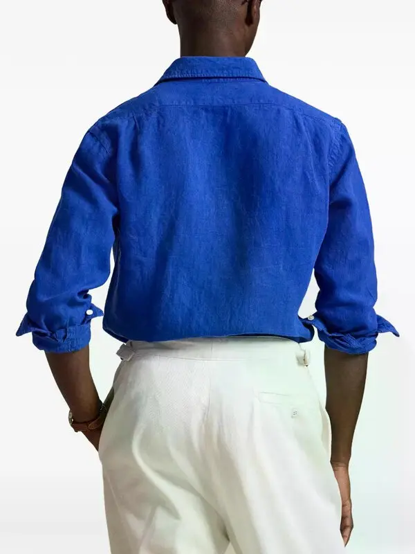Polo Ralph Lauren Linen Shirt - Blue