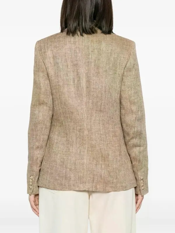 Ralph Lauren Herringbone-pattern Blazer