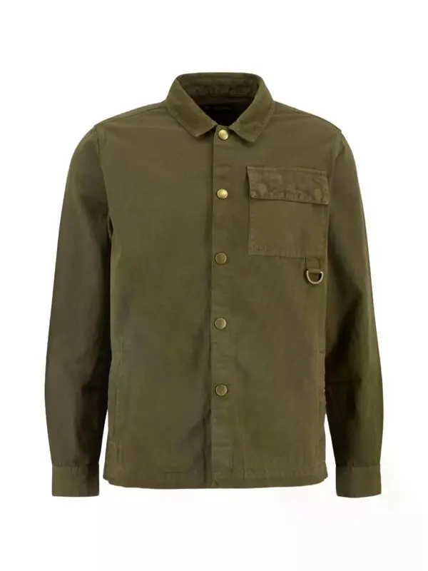 Barbour Corduroy-collar D-ring Shirt