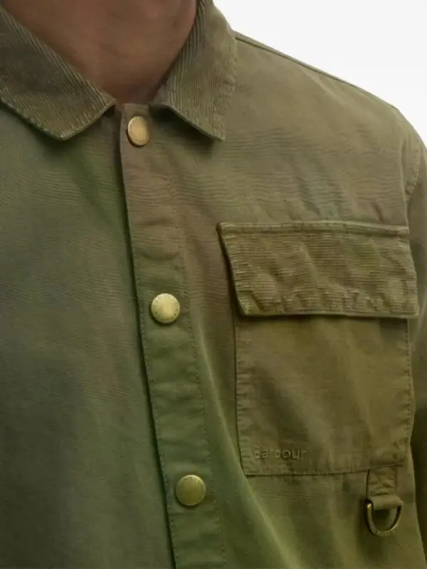 Barbour Corduroy-collar D-ring Shirt