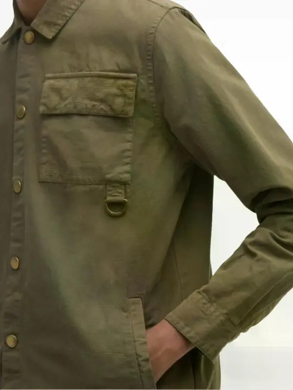 Barbour Corduroy-collar D-ring Shirt
