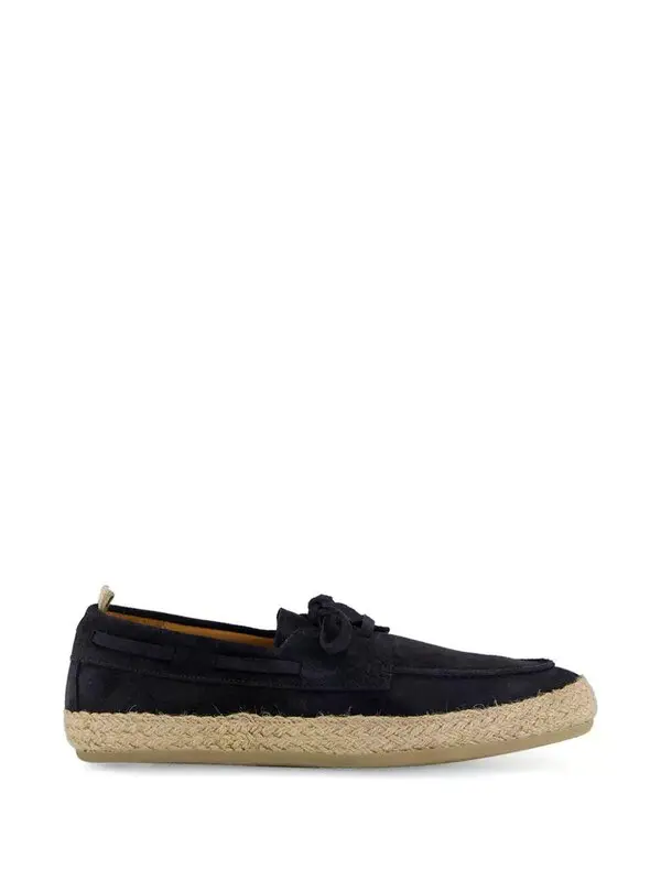 Officine Creative Bowline Suede Espadrilles - Blue