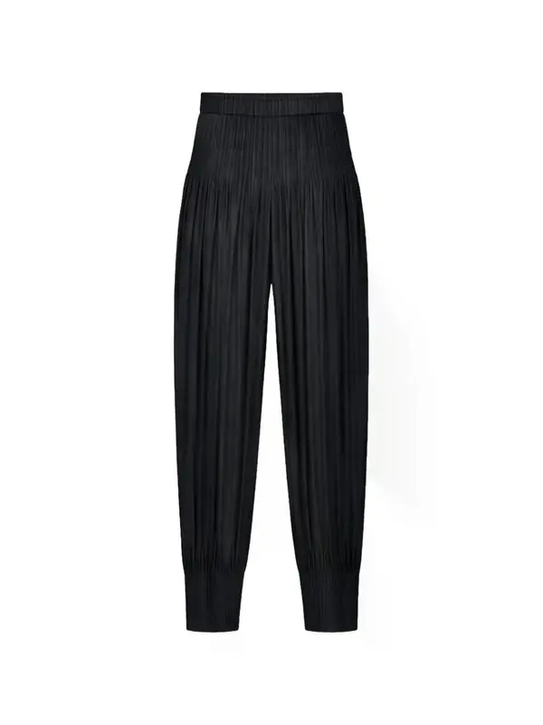 Issey Miyake Pleated Tapered Trousers