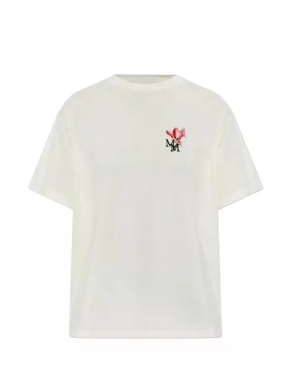 MAISON MARGIELA Floral-print T-shirt - White