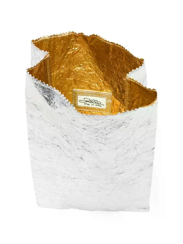 ZILLA Crinkled Metallic Backpack