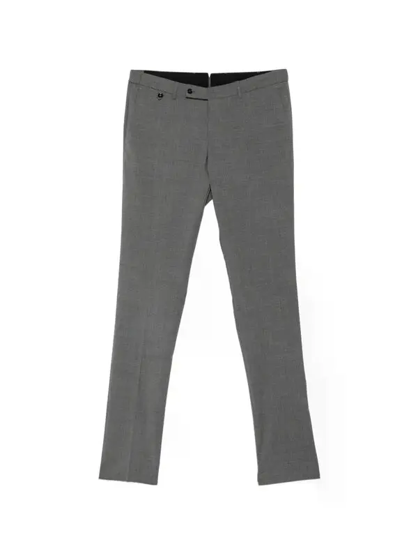 PT TORINO Belt-loop Pocket Trousers - Grey