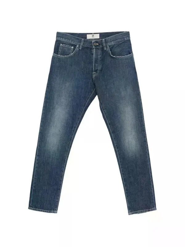 PT TORINO Belt-loop Pocket Jeans - Blue